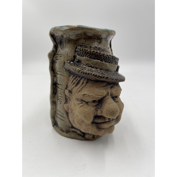 Jim Rumph | Accents | Jim Rumph Vintage 971 Wc Fields Ugly Mug Pottery ...